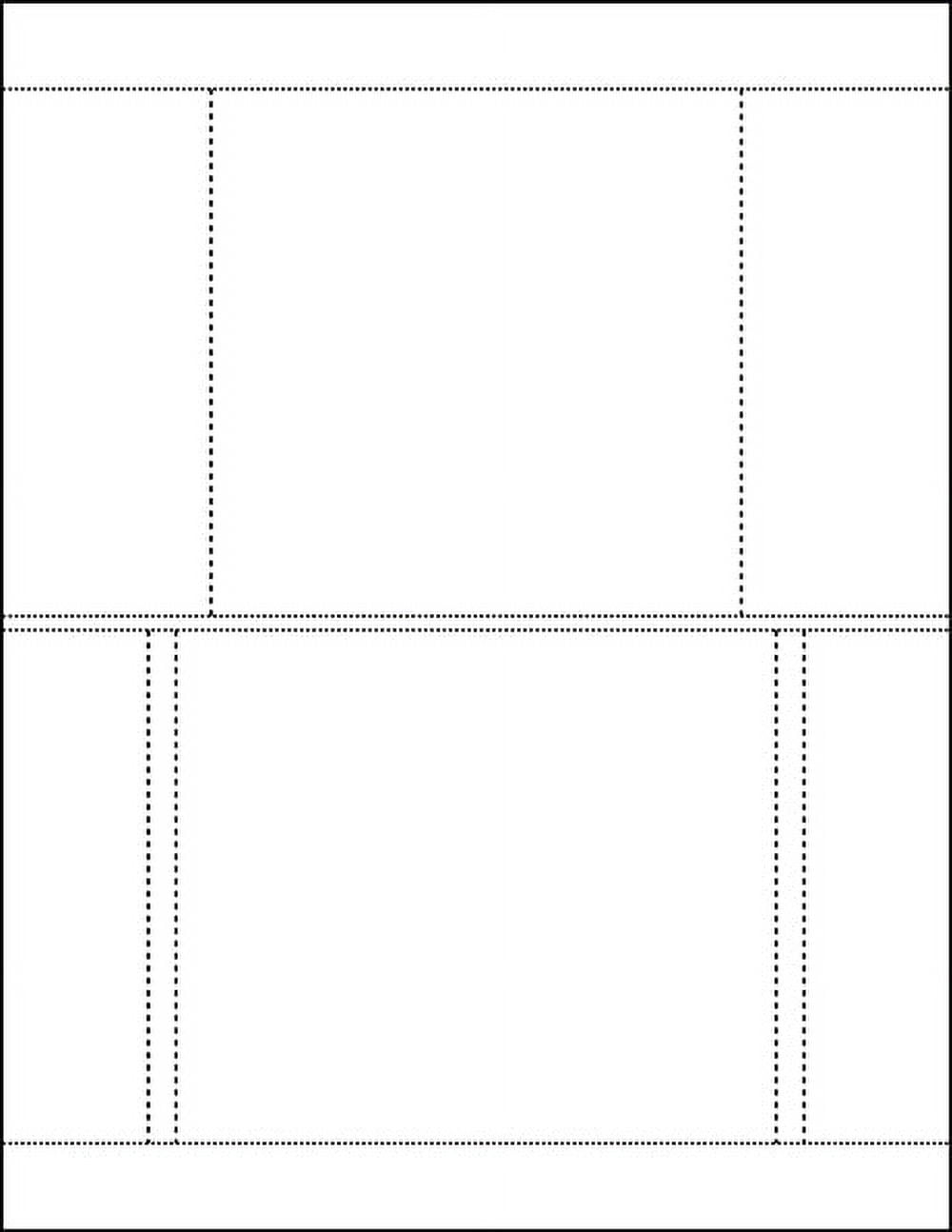 100 Sheets CD/DVD Jewel Case Inserts and Trayliner Combo Sets Matte ...
