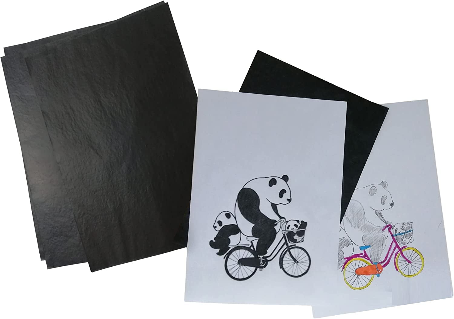100 Sheets Carbon Paper RRF12 for Tracing Patterns onto Wood, Canvas ...