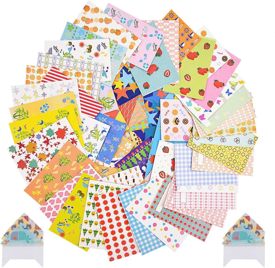 100 Sheets Colorful Photo Instant Films Sticker for Fujifilm Instax ...
