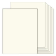 White Cardstock 12x12-24 Sheets Cardstock Paper, Goefun 80lb White Card ...