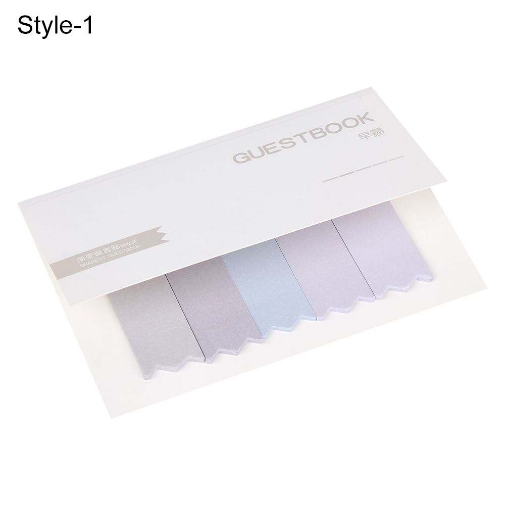 100 Sheets Creative Stationery Gradient Color Multi-function ...