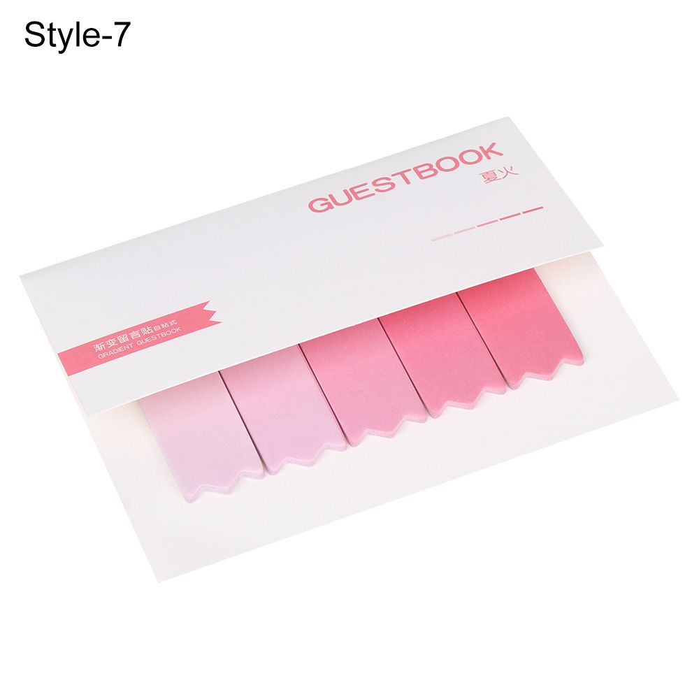 100 Sheets Creative Stationery Gradient Color Multi-function ...