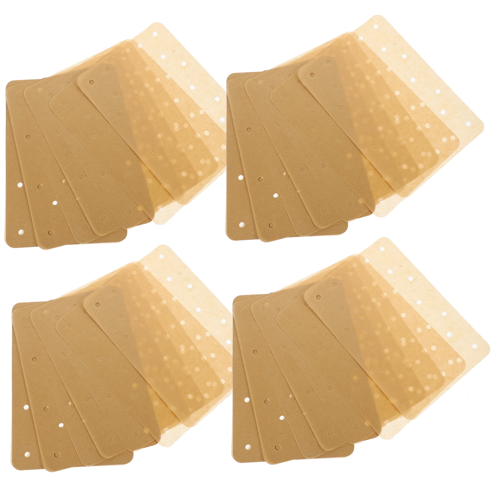 100 Sheets Disposable Baking Mat Air Fryer Accessories Trays Liner Oven ...