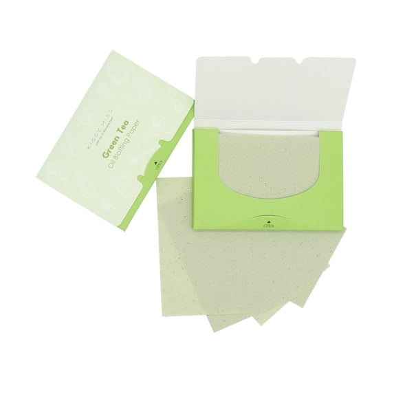 100 Sheets Facial Absorbent Paper Oil Absorbing Sheets Oil Blotting ...