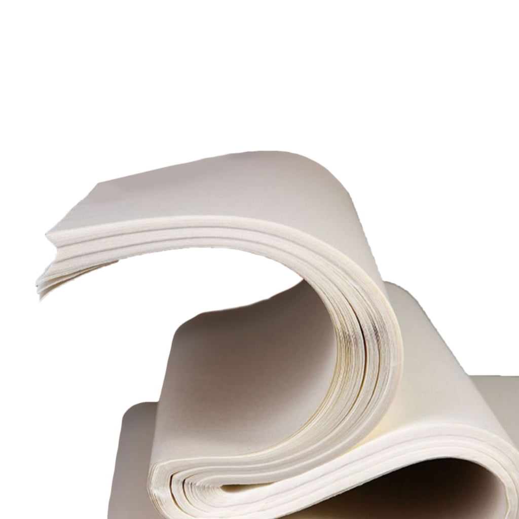 100 Sheets Fine Texture Rice Paper Chinese Inks Painting Paper 35x34cm ...