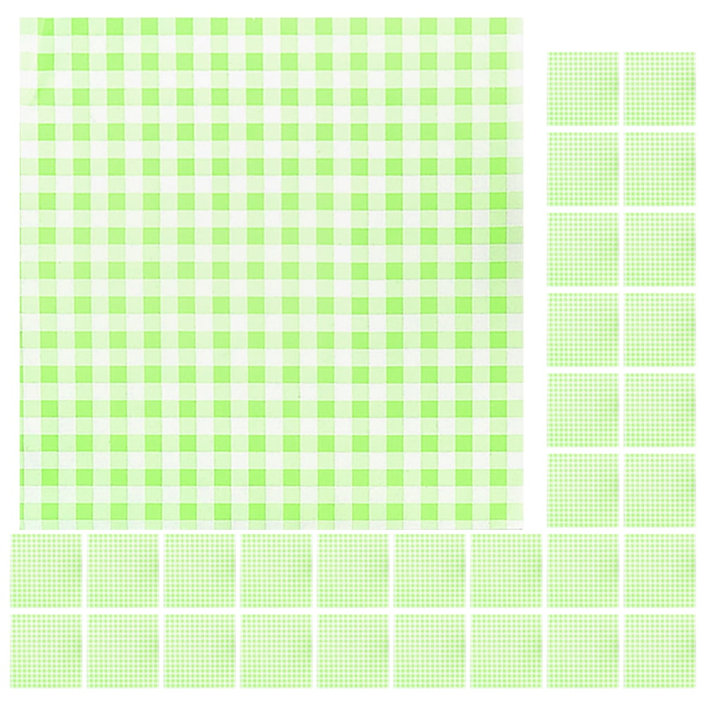 MERRYHAPY 100 Sheets Sandwich Wrap Paper Food Wrapping Liners Basket ...