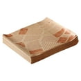 100 Sheets Greaseproof Paper Sheets Food Burger Paper Wrapping Sheets ...