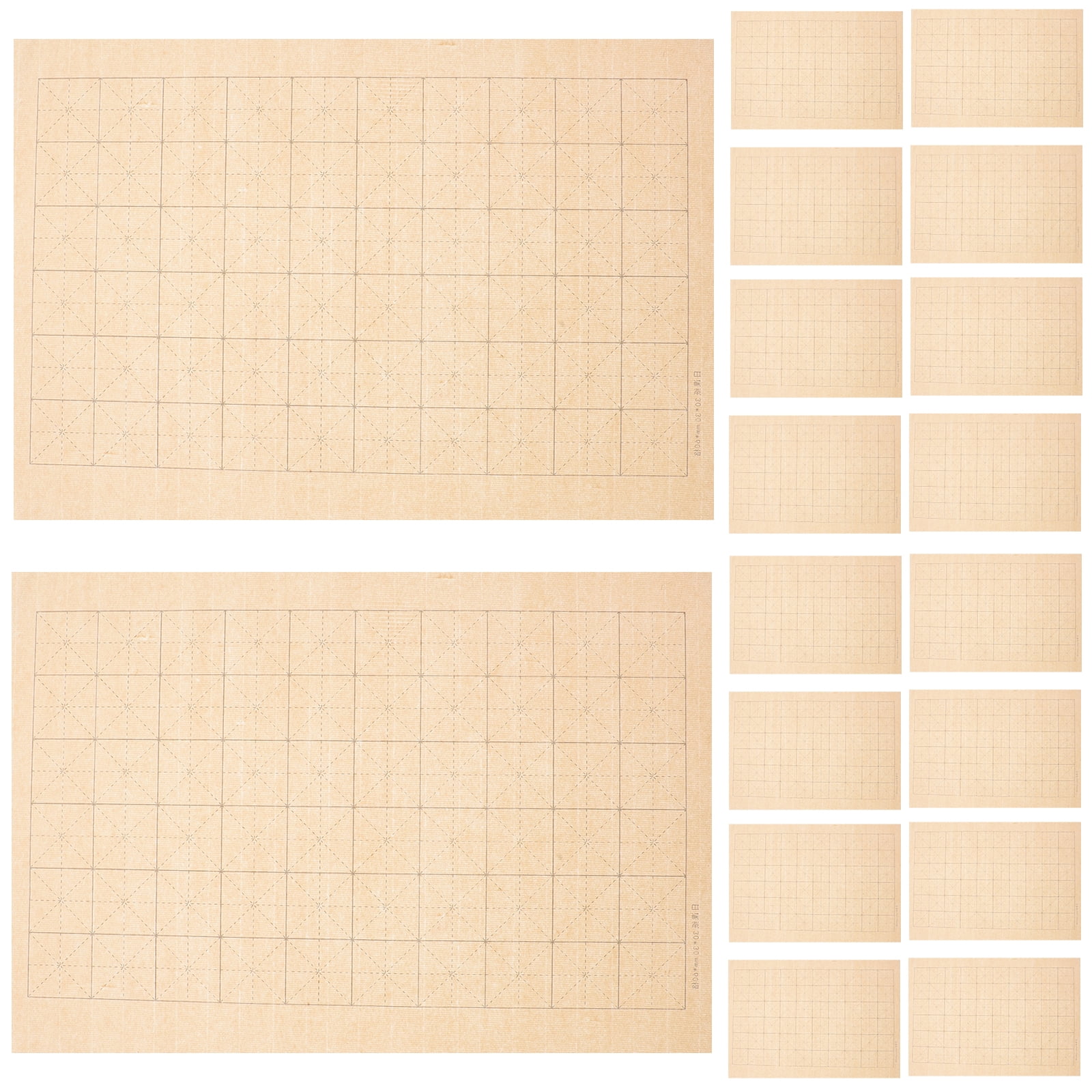 100 Sheets Grid Daily Lesson Paper Handwriting Practice Chinese ...