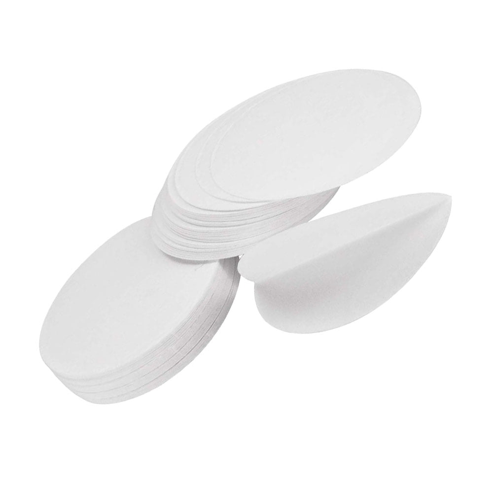 100 Sheets Laboratory Filter Paper Round Filter Discs Oil Test Paper ...