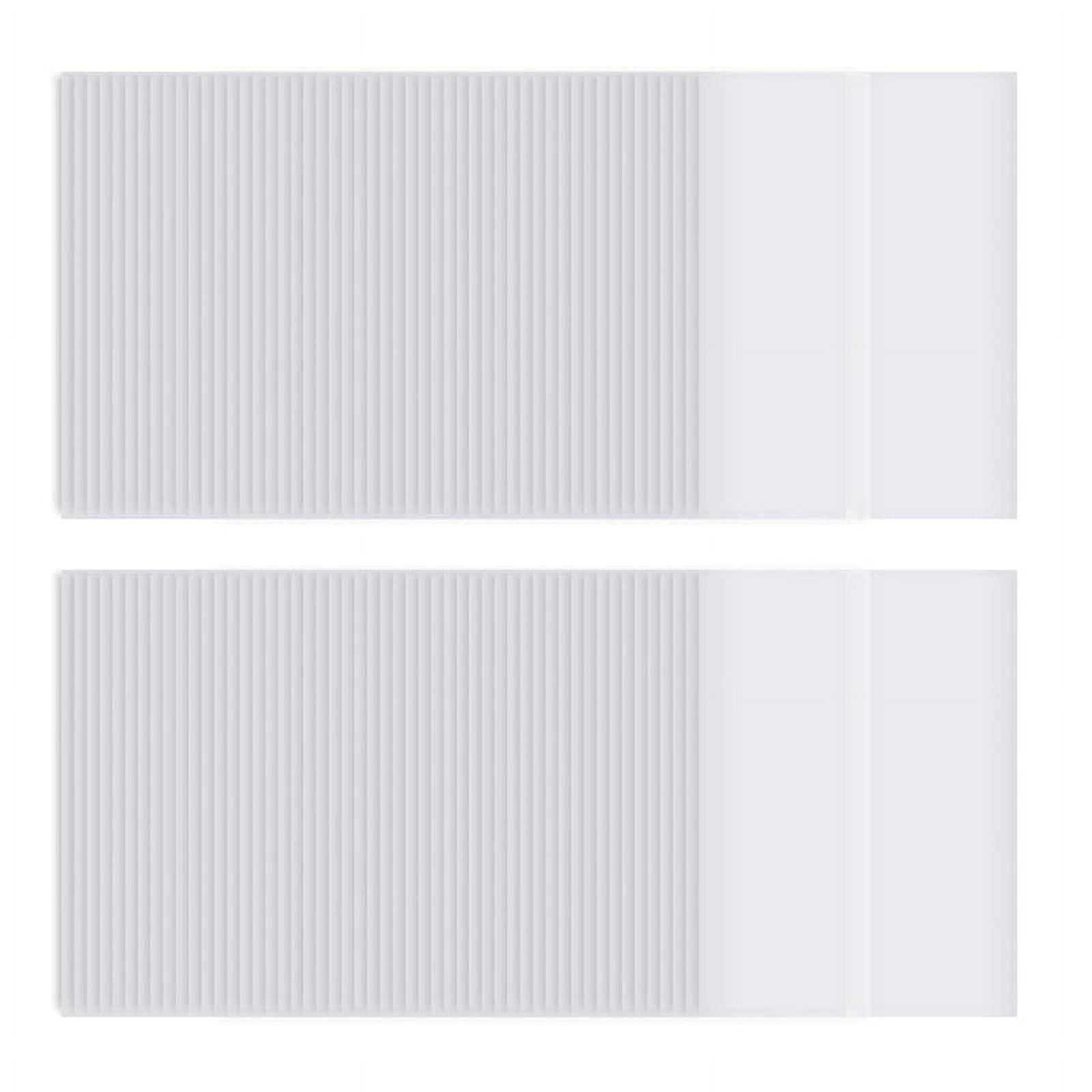 100 Sheets Pre-Folded Vellum Jackets for 5X7 Invitations,Vellum Wraps 5 ...