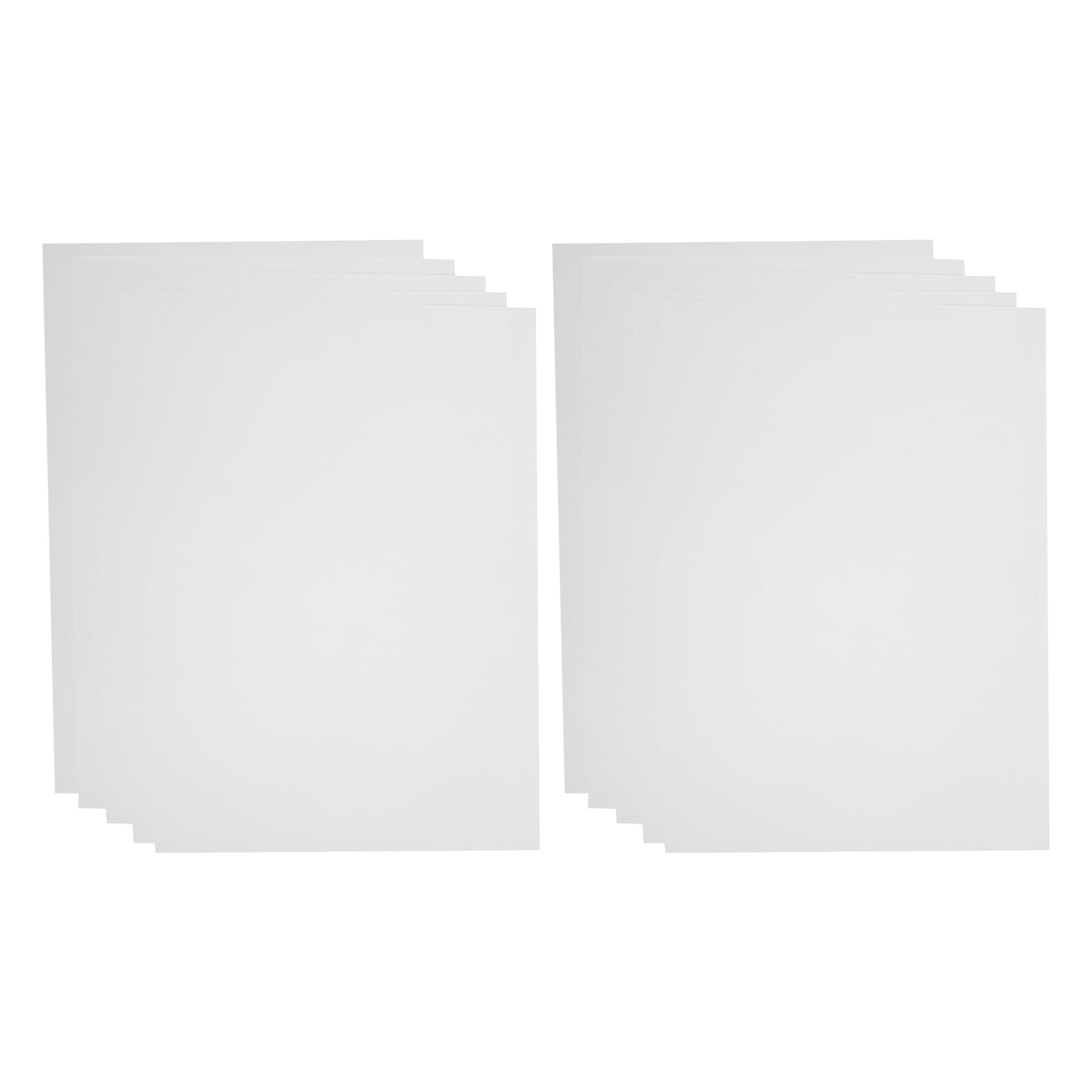 100 Sheets Printable Sticker Paper A4 Label Sticker Paper Blank Full ...