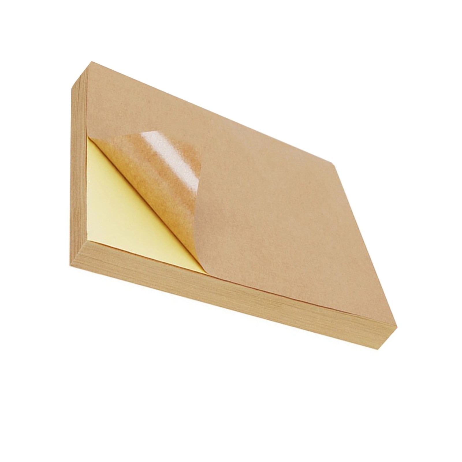 100 Sheets Printable Sticker Paper Address Label Printer Labels ...