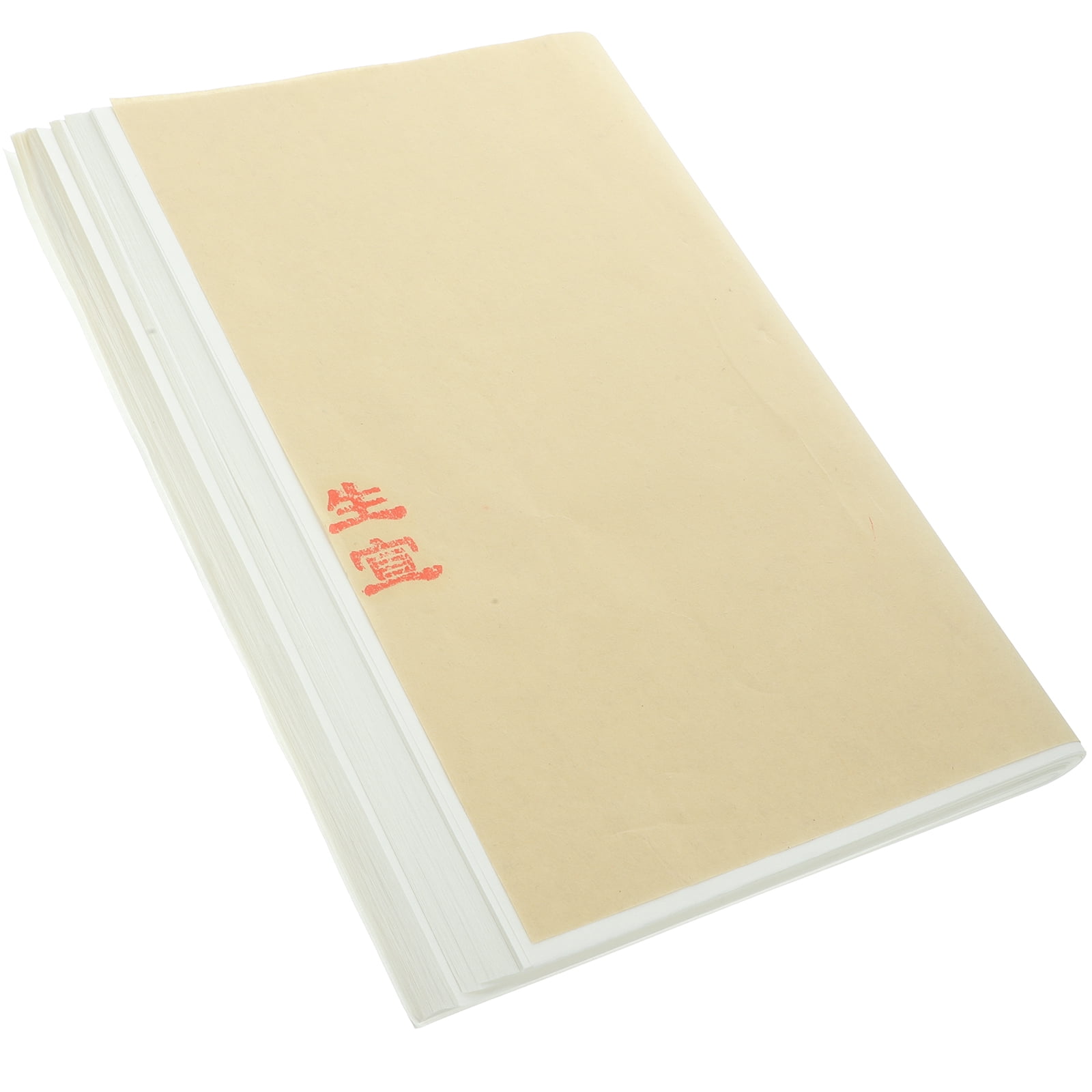 100 Sheets Raw Rice Cardboard Calligraphy and Painting Chinese Paper ...