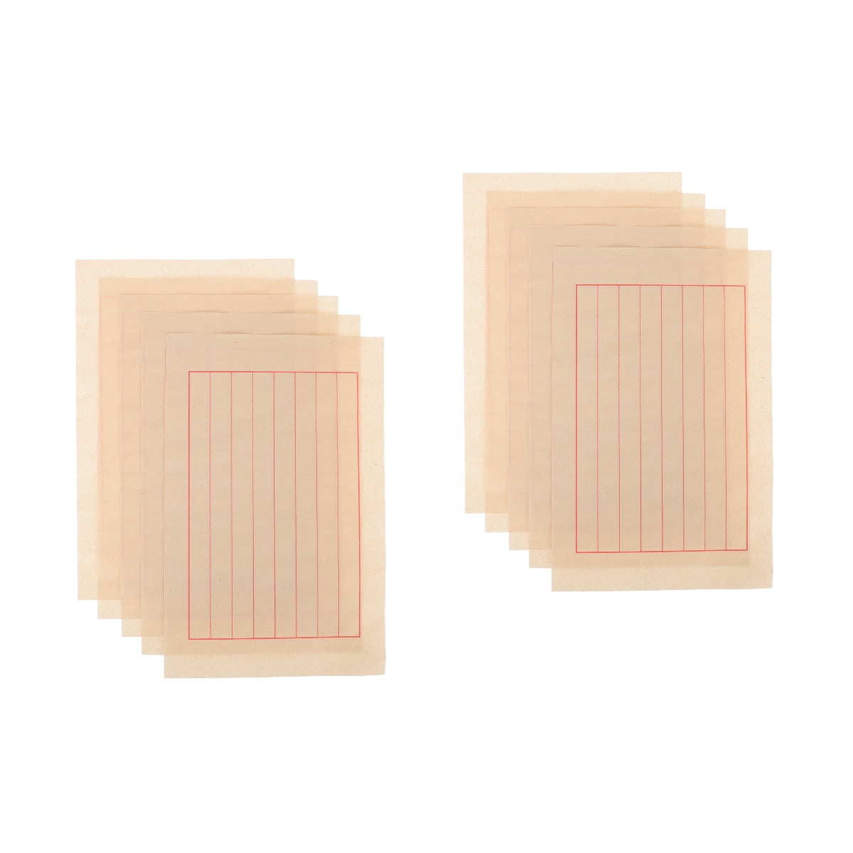 100 Sheets Rice Paper Handwriting Calligraphy for Practice Sumi Raw ...