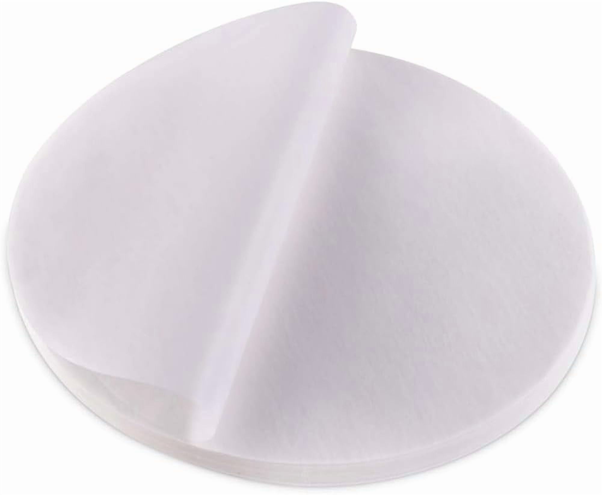 100 Sheets Round Silicone Blotting Paper - Non-stick Oil Absorbing ...