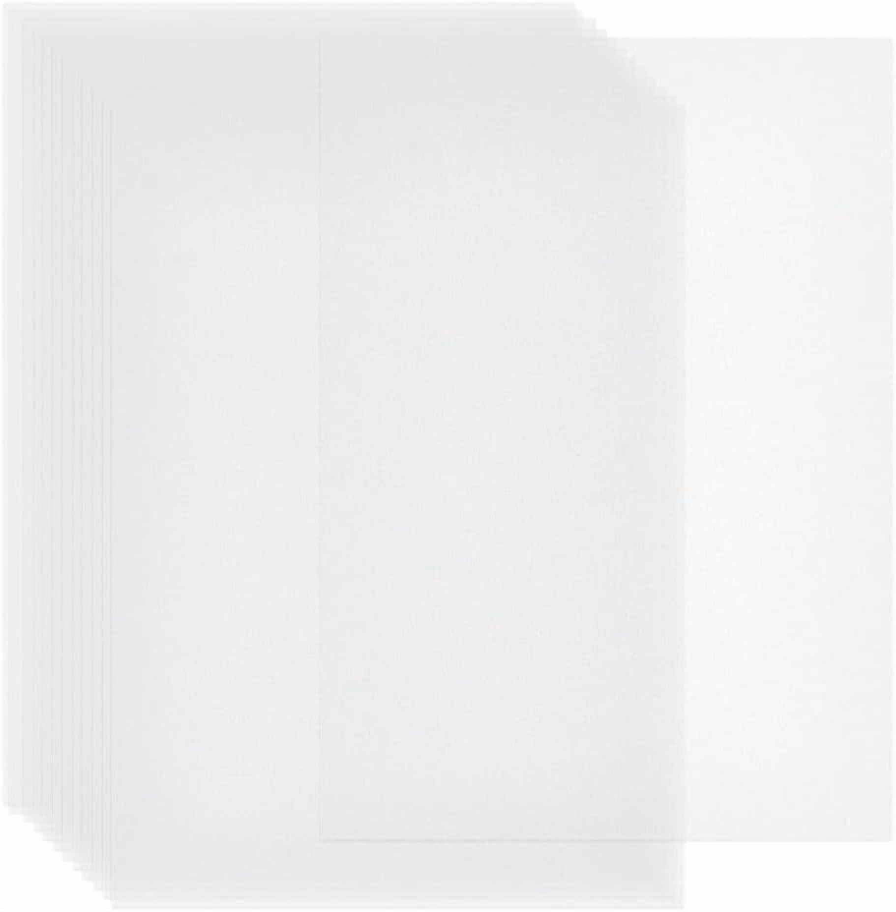 100 Sheets Tracing Paper 151x211mm A5 Artists Tracing Paper White Clear ...