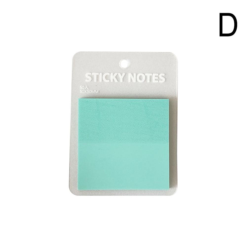 100 Sheets Transparent Sticky Notes 2 x 2inch Clear Colorful Self ...