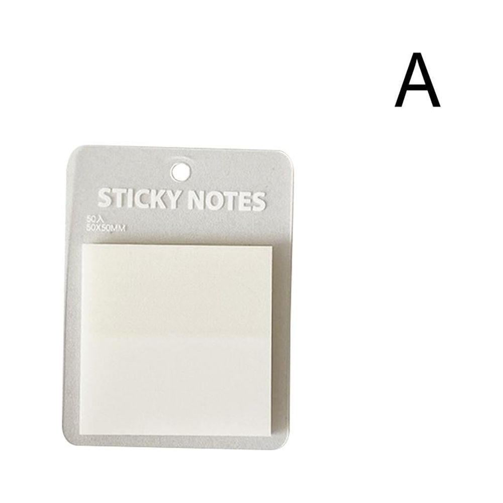 100 Sheets Transparent Sticky Notes 2 x 2inch Clear Colorful Self ...