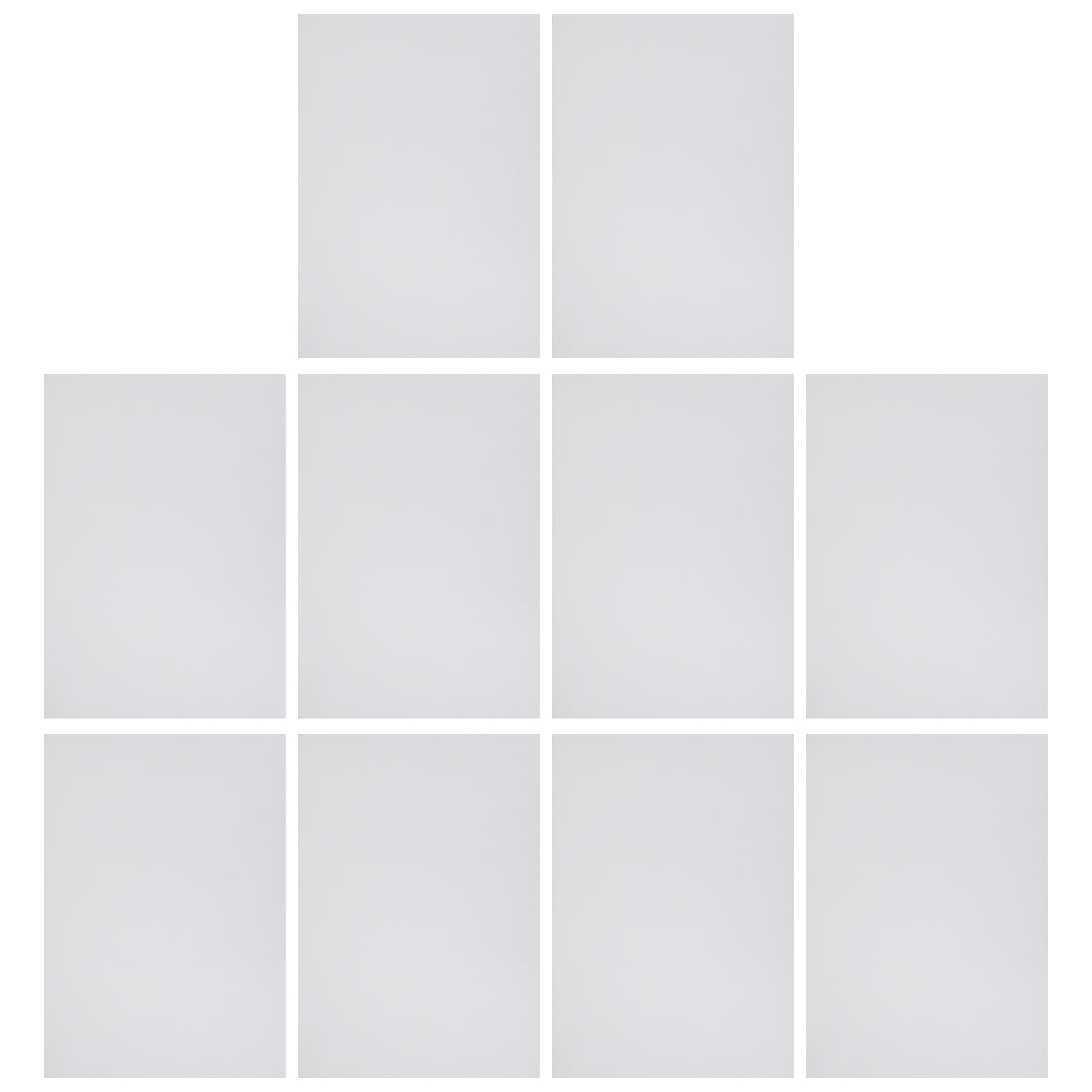 100 Sheets Waterproof Stickers Self-adhesive Label Paper - Walmart.com