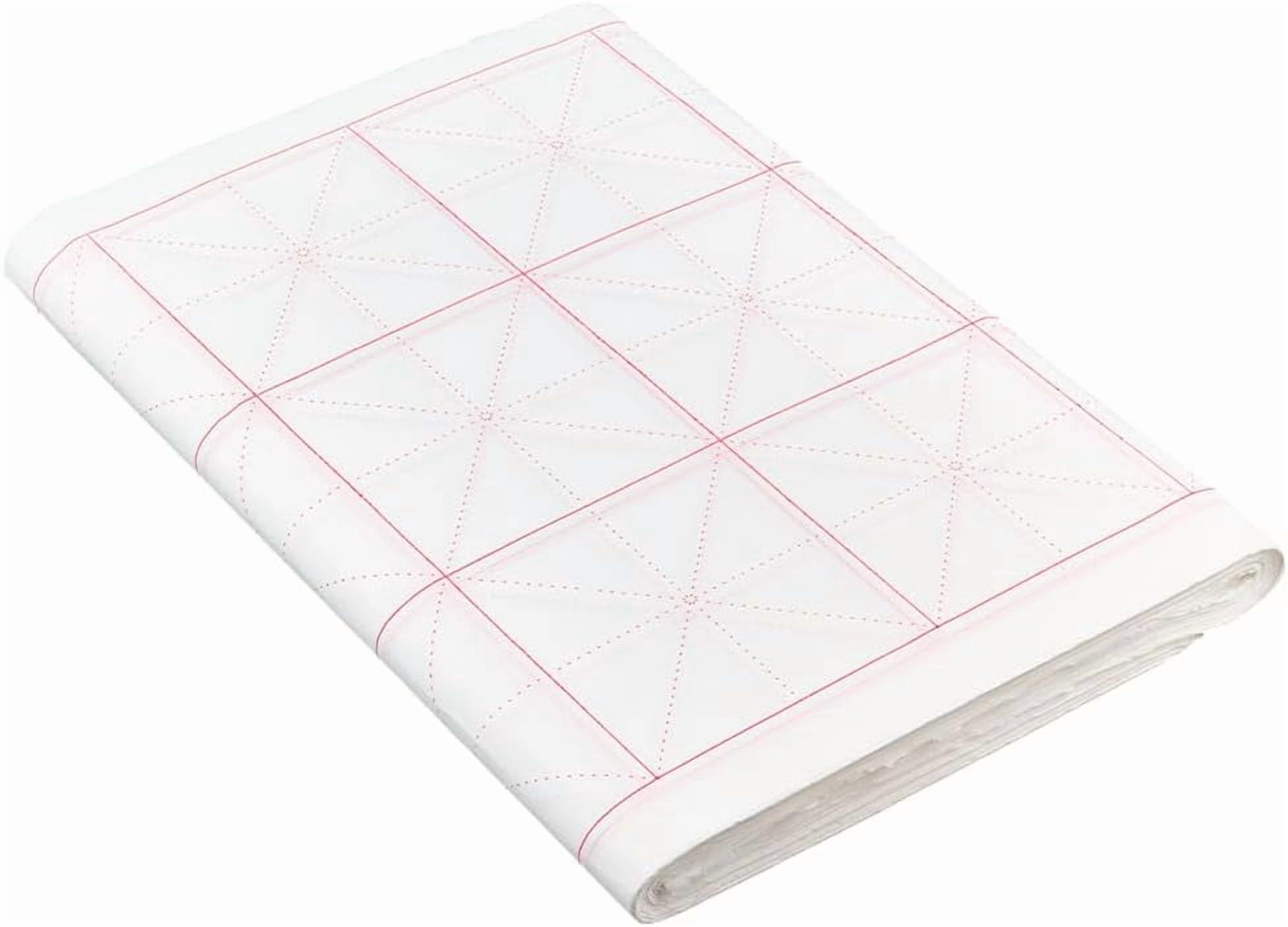 100 Sheets White Chinese Calligraphy Xuan Paper 25.7x13.6 Inch White ...