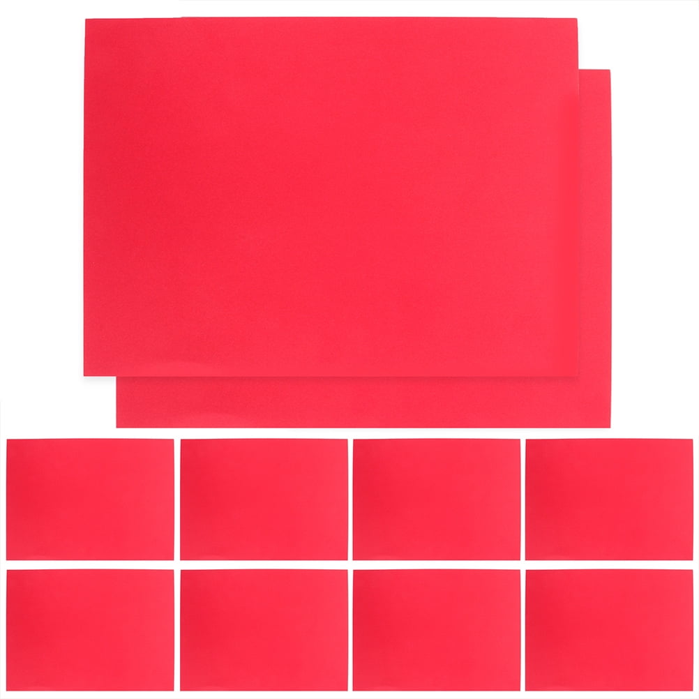 Red Cardstock Paper for DIY Crafts and Home Use Perfect for ...