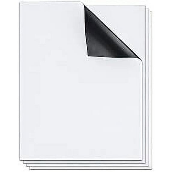 100 Sheets of Matte Inkjet Printable Magnetic Paper 8.5" x 11"$$Office ...