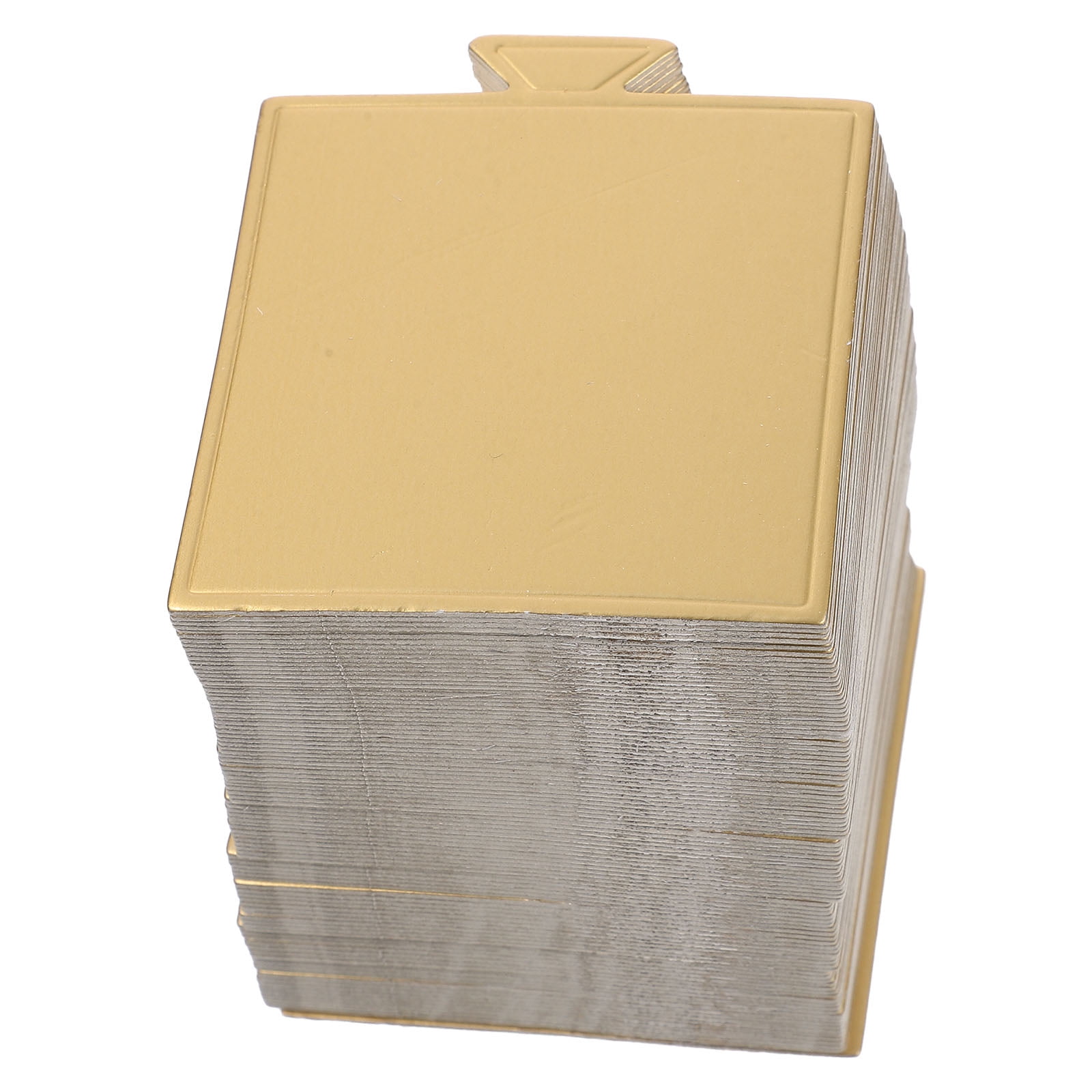 100 Sheets Mini Cake Square Bases Cardboard Trays for Mousse Cake ...