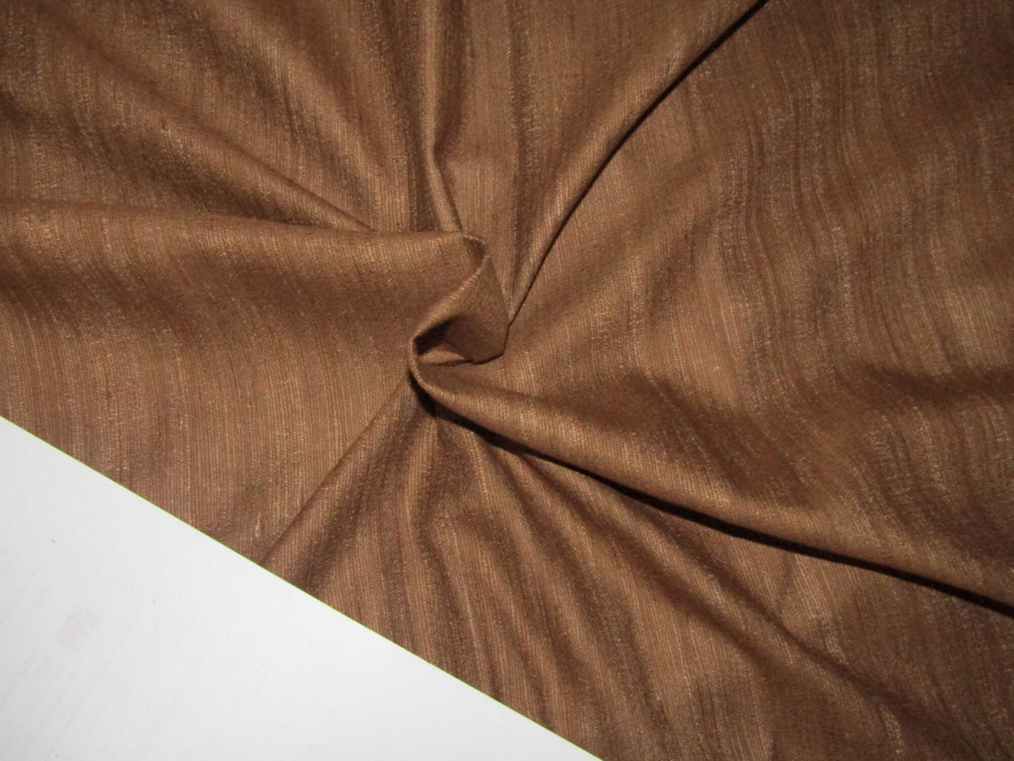 100% Silk Tussar x Gicha available in two colors brown and golden beige ...