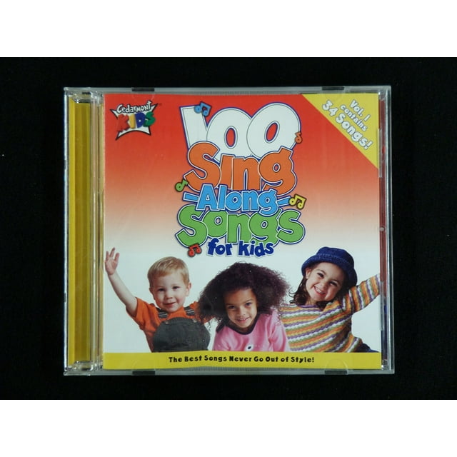 100 Sing Along Songs For Kids Vol 1 - Walmart.com