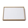 100-Slot Imitation Leather Jewelry Ring Organizer Display Trays ...