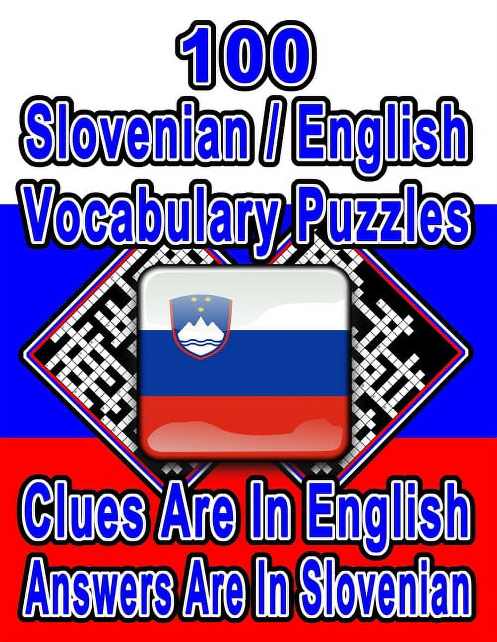 On Target Puzzles: 100 Slovenian/English Vocabulary Puzzles: Learn and ...