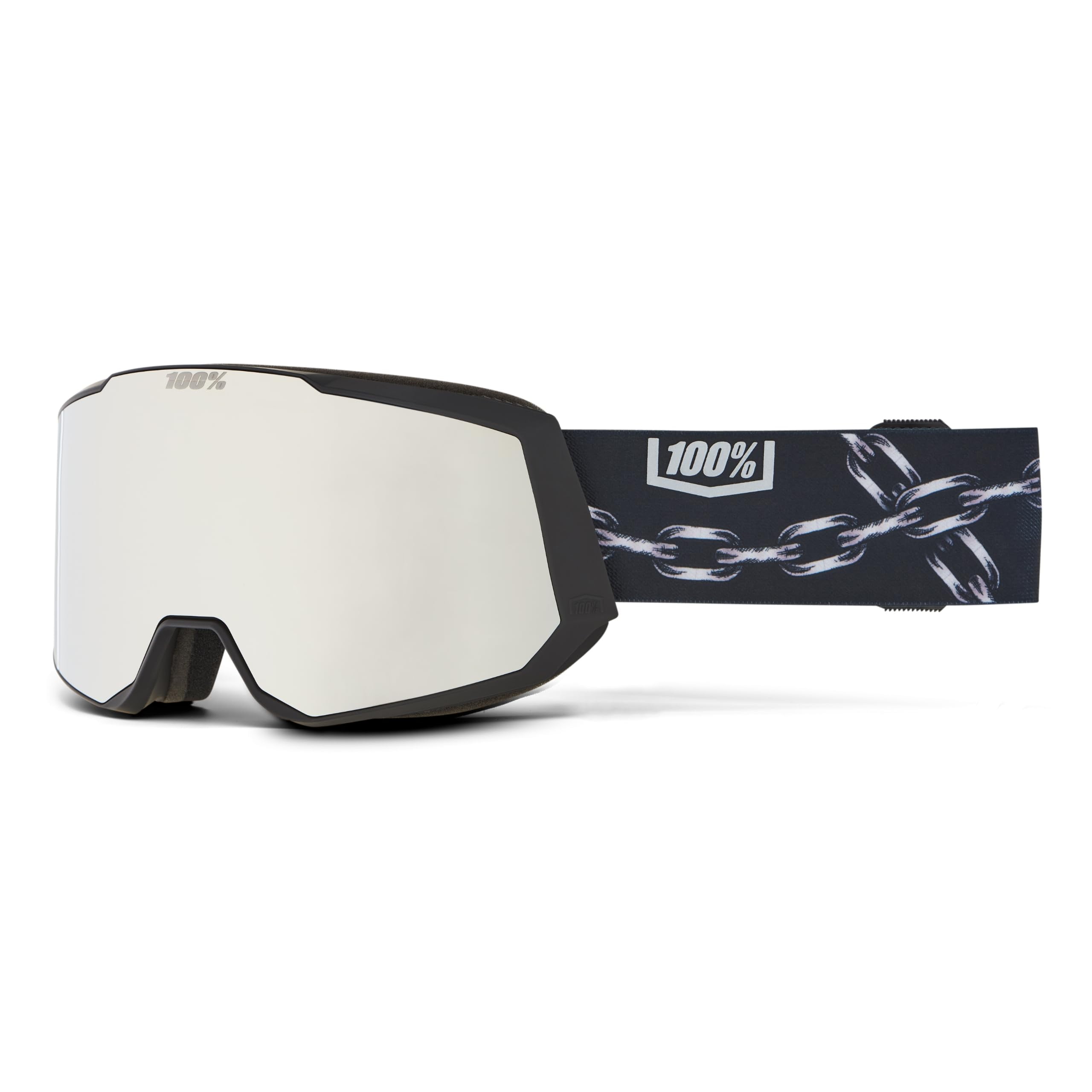 100% Snowcraft XL Goggle - Nico Porteous; Mirror Silver - Walmart.com