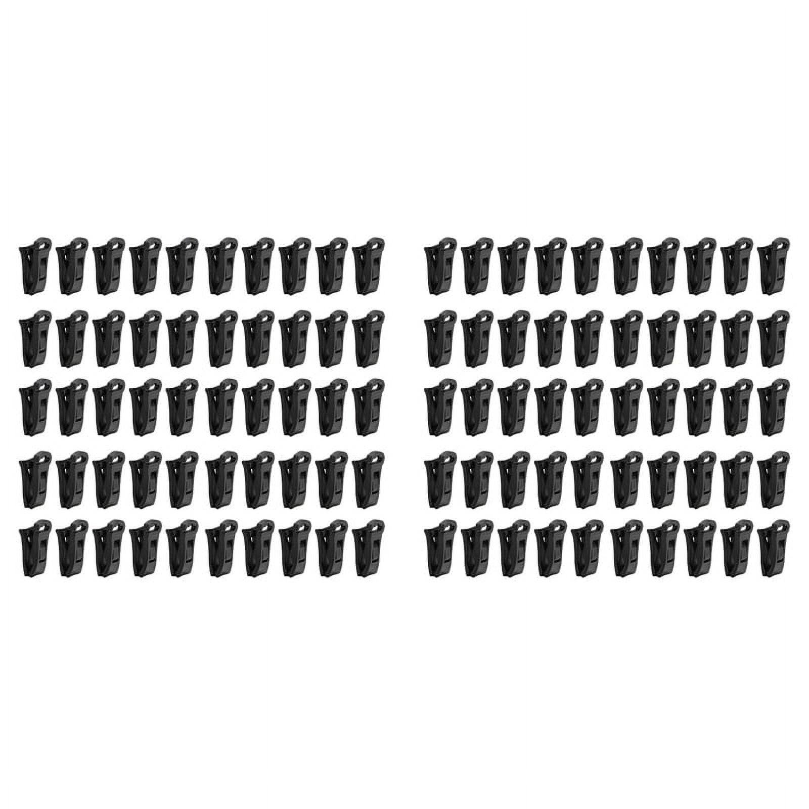 100 Sock Clips for Washing Machine and Dryer, Laundry Clips, Socks ...