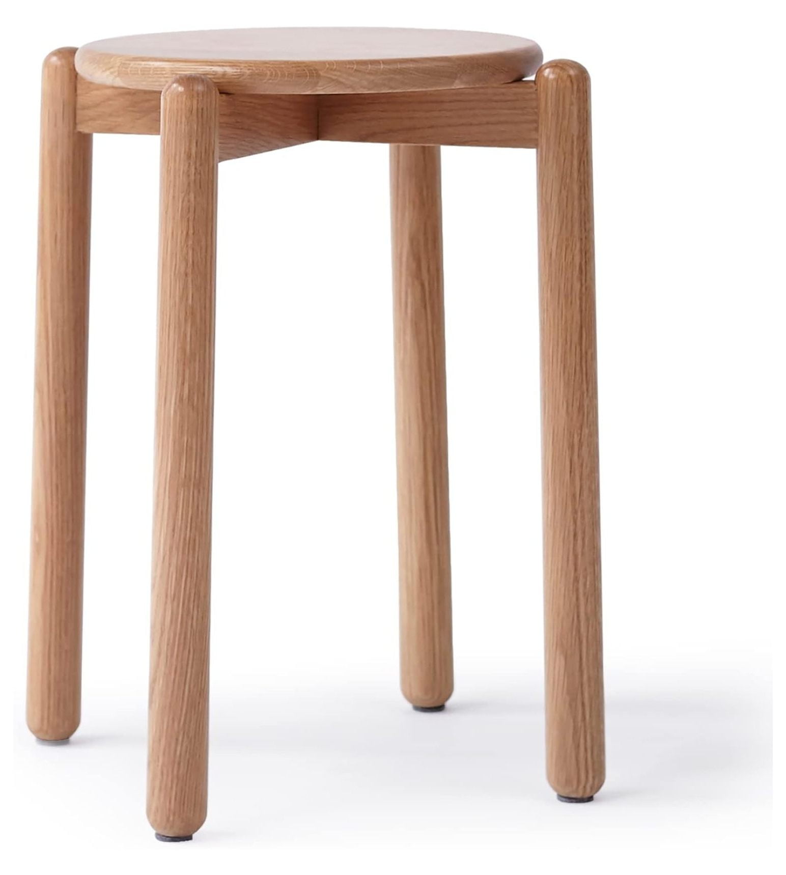 100% Solid Oak Wooden Stool, Stackable Stools, Kids Stools, Counter ...