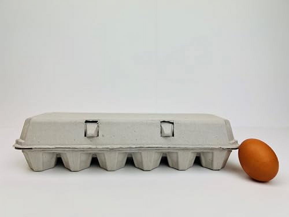 100 Solid top Non-Printed Dozen Egg Cartons - Walmart.com