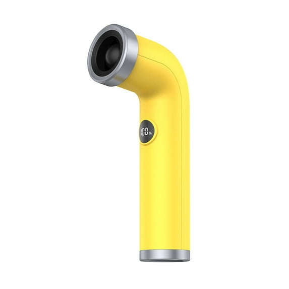 100 Speed Handheld Electric Fan With Digital Display Office Desk ...