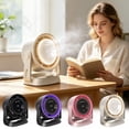 100 Speed High Velocity Quiet Circulating Cooling Fan, Dual Use Desktop ...