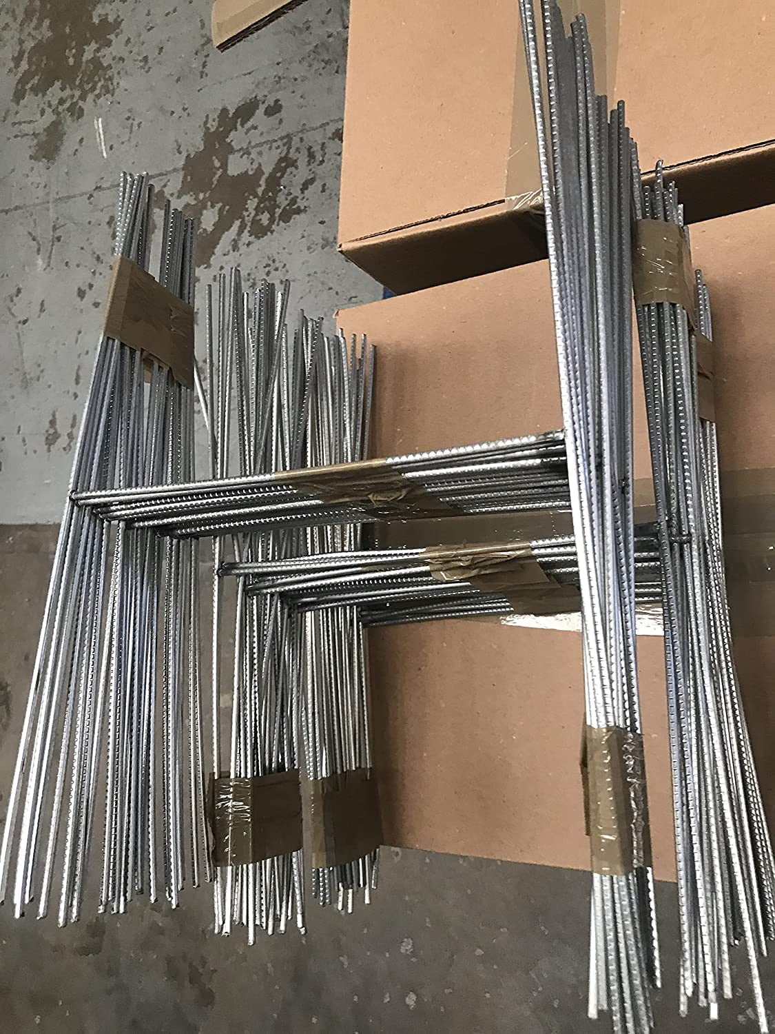100 Stakes H Frame Wire Stakes 12 x 9 inch - Yard Sign Stake 12'' Tall ...