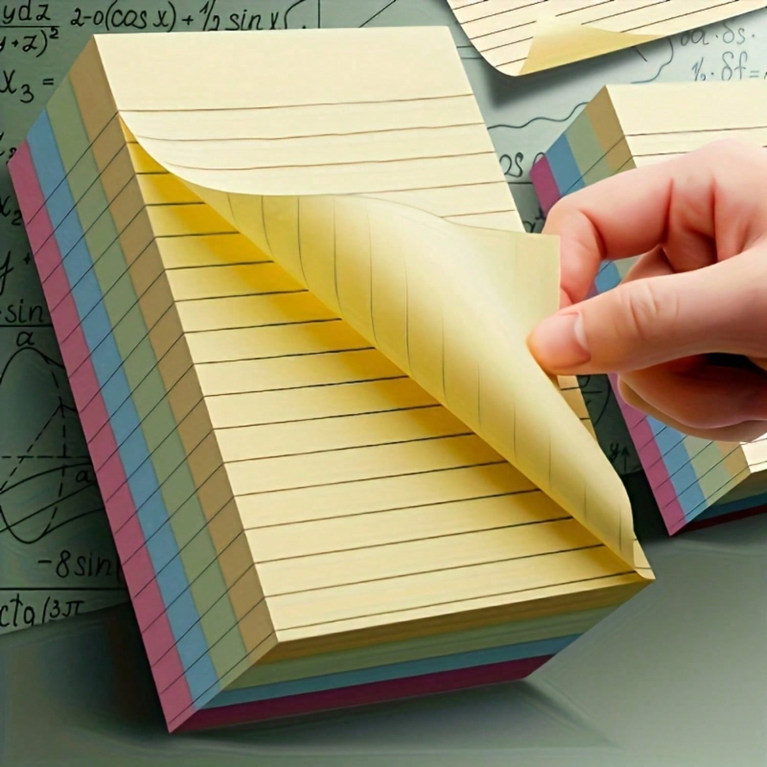 100 Sticky Notes | - Cute and Creative Sticky Notes in 4 Colors ...
