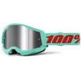 100% Strata 2 Off-Road Goggle (Maupiti - Mirror Silver Lens) - Walmart.com