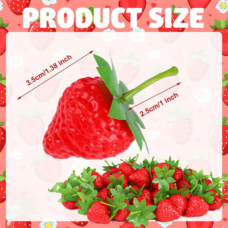 100 * Strawberries-Red - Walmart.com