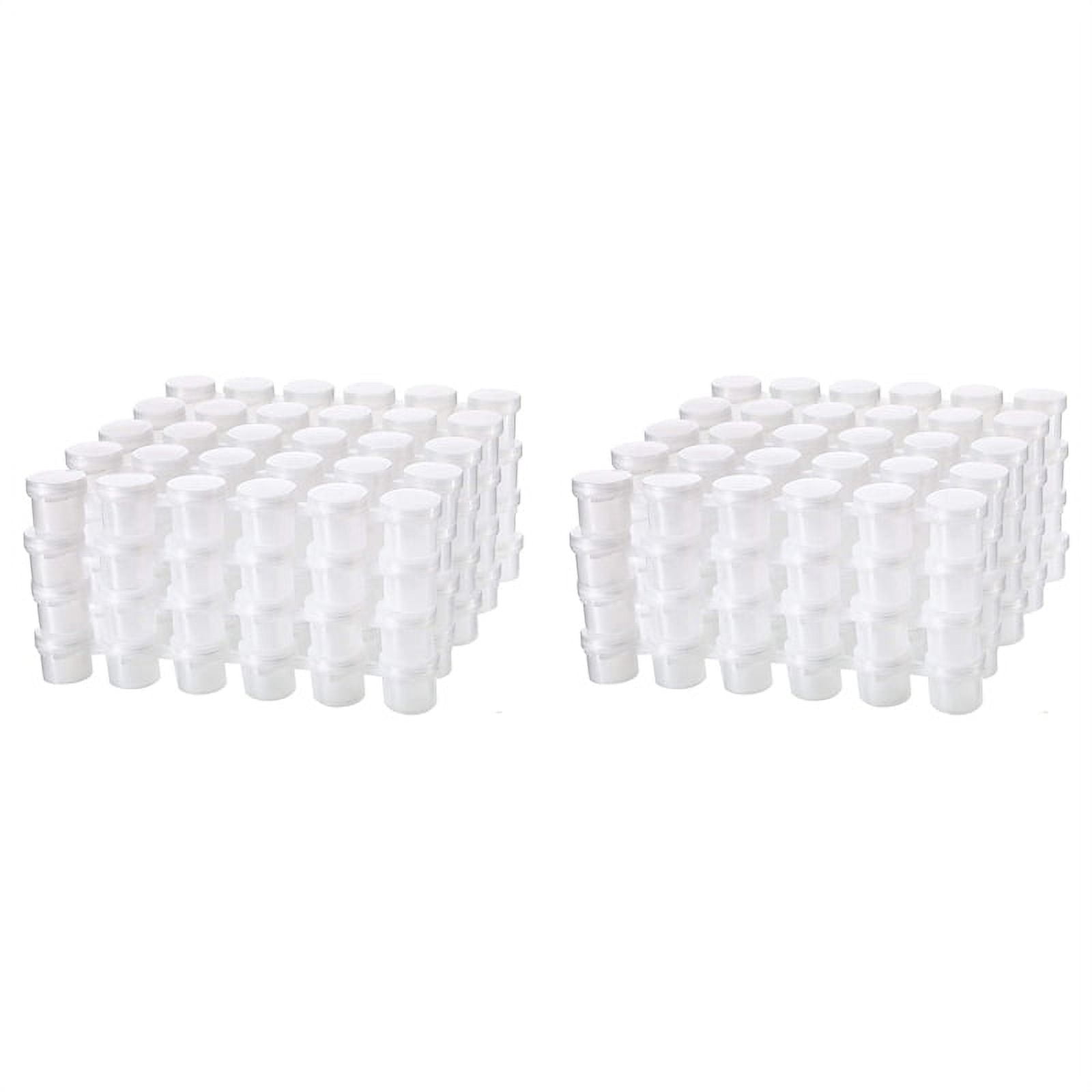 100 Strips Empty Paint Pots 5 Ml Paint Pots Strips Storage Containers ...