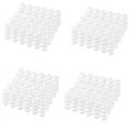 100 Strips Empty Paint Pots Strips Mini Clear Storage Containers ...