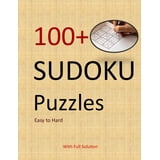 100+ Sudoku Puzzles for Adults : Brain Games: Over 100+ Challenging ...