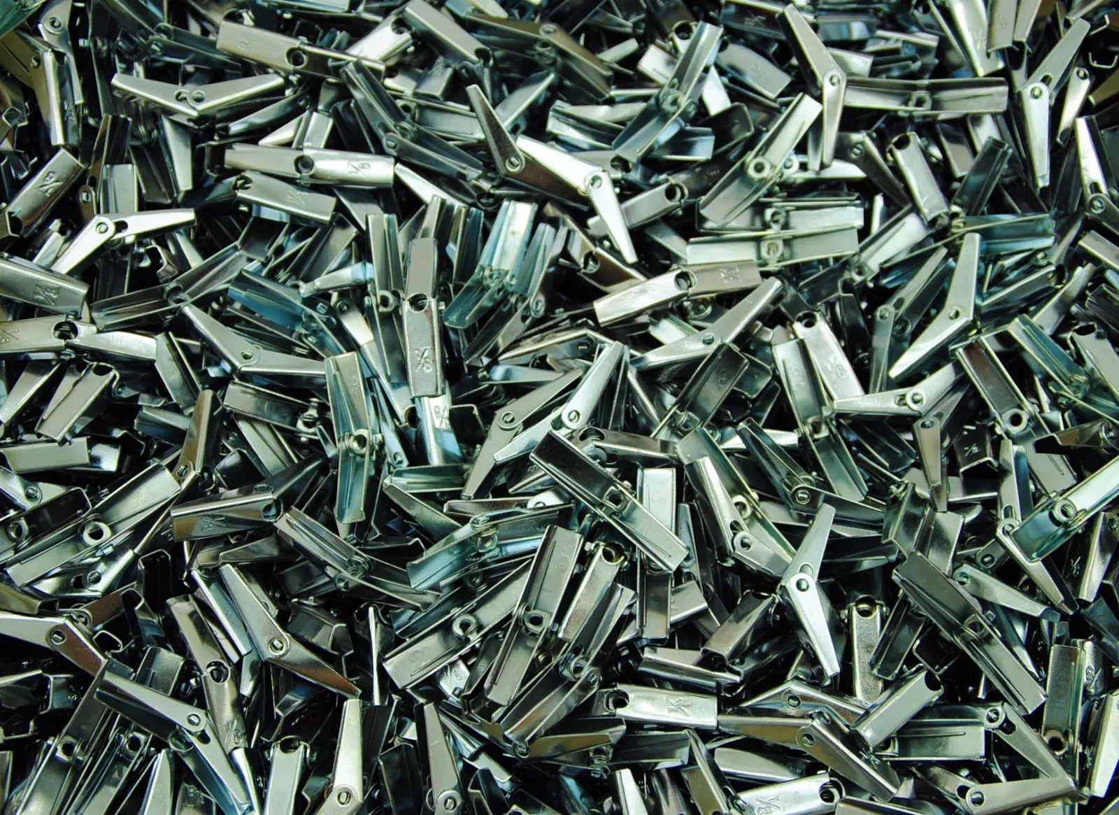 (100) Toggle Wing Nut 6-32 Zinc Plated - 1/8" Spring Loaded Hollow Wall ...