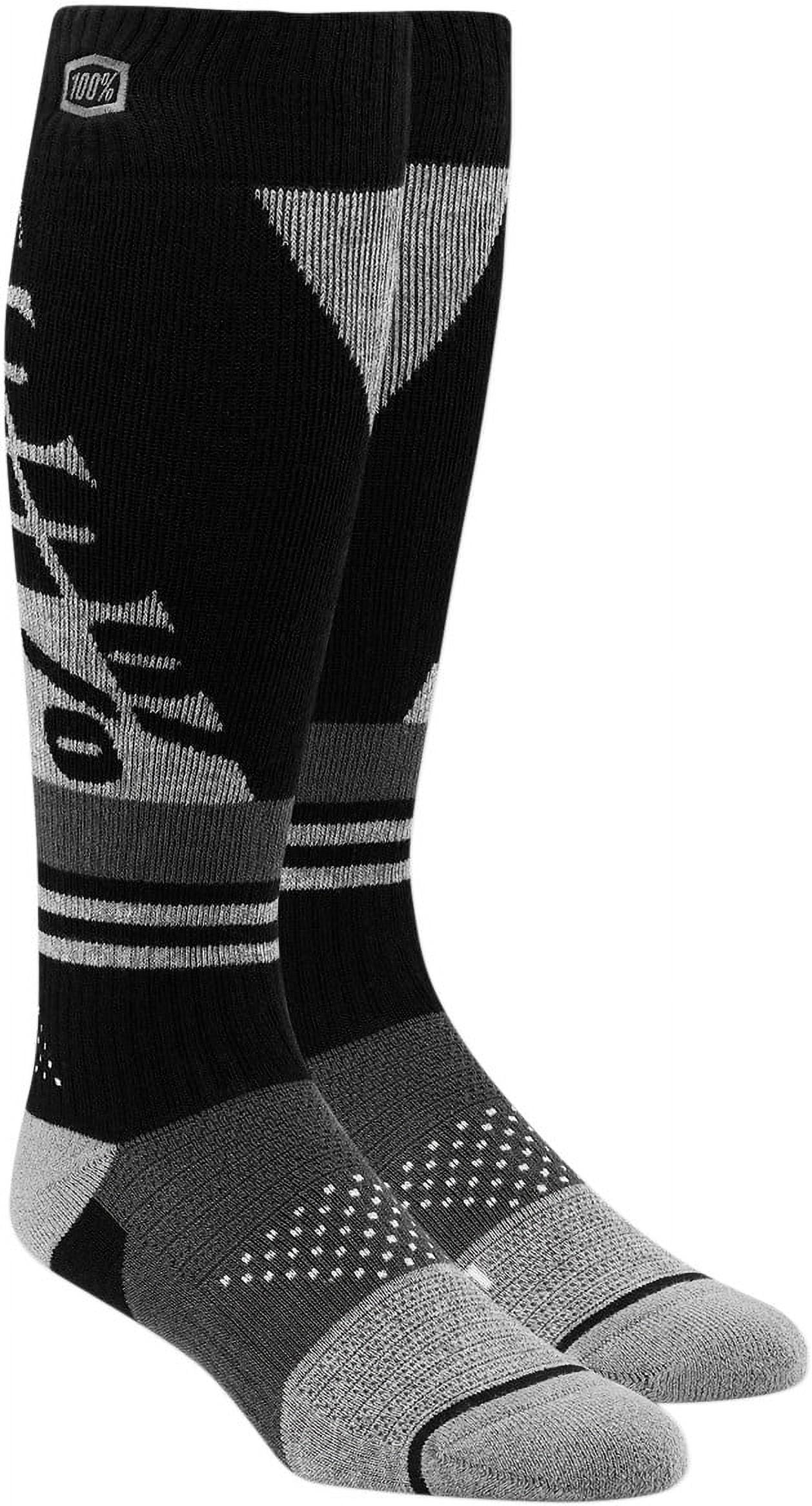 100% Torque Youth Moto Socks Black/Gray - Walmart.com