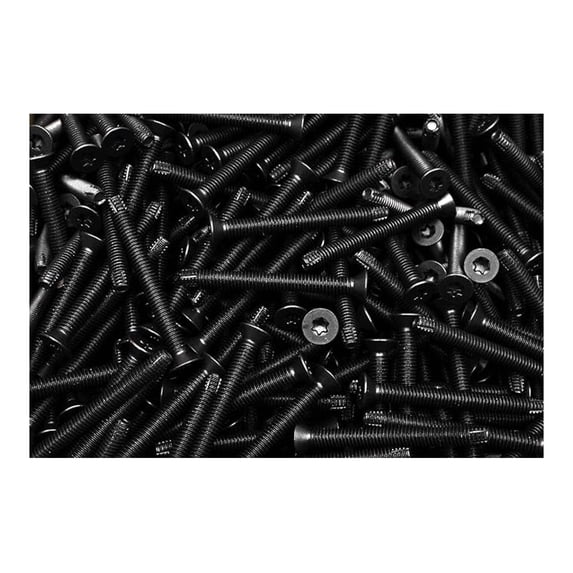 (100) Torx T40 Trailer Deck Floorboard Screw 5/16-18 x 3 Flat Thread ...