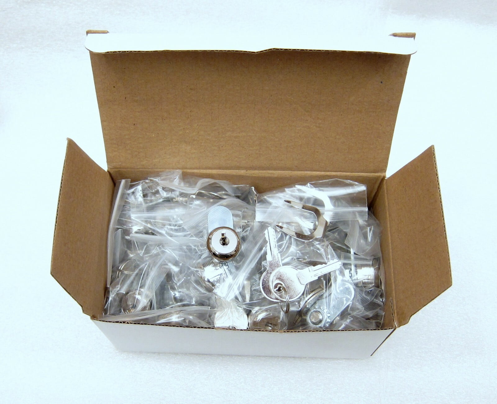 100 Tubular Cam Lock 1" Cabinet Toolbox Safe Security Drawer W/ Keys ...