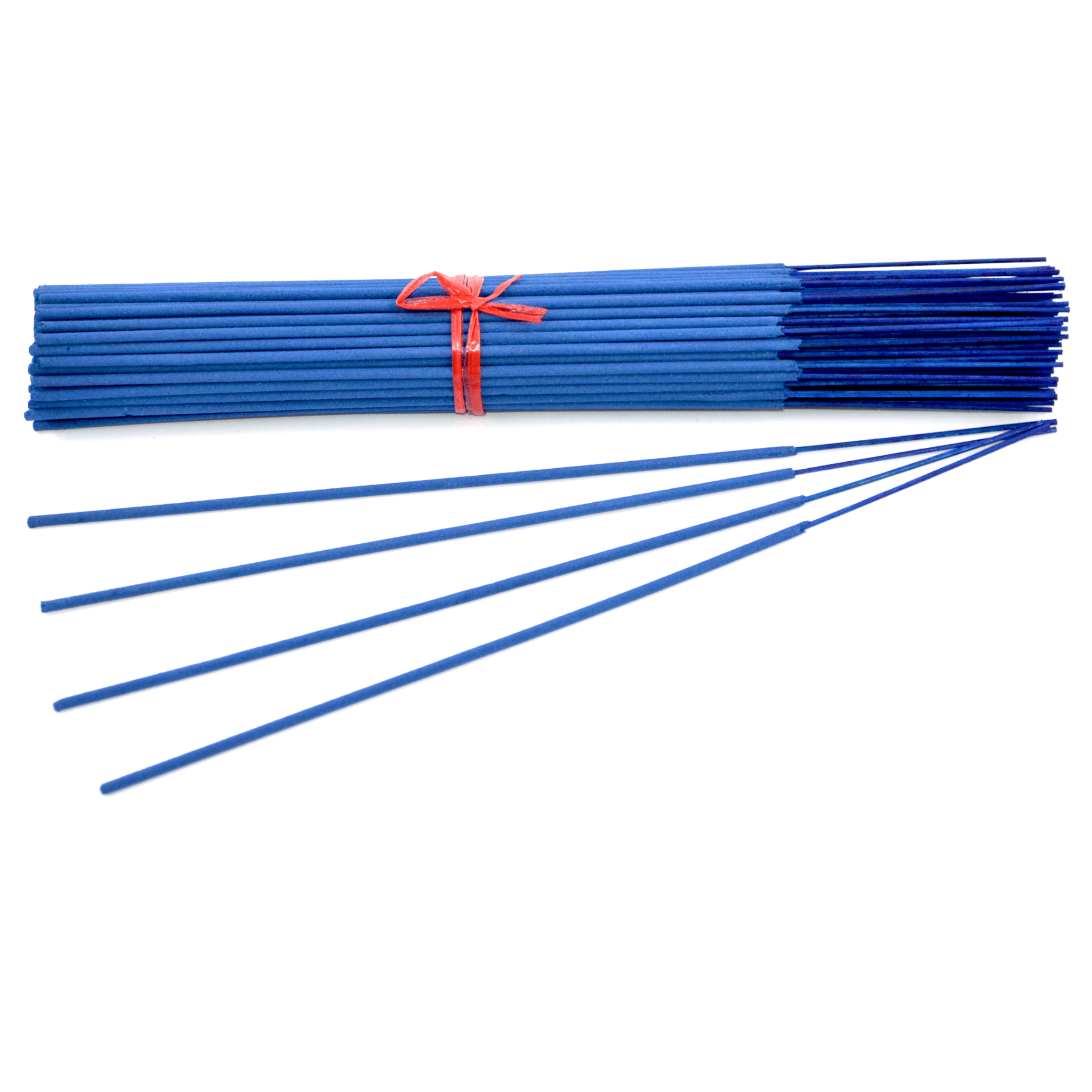 100 Unscented (Blue) Incense Sticks 11 inch - 100% Natural Joss and ...