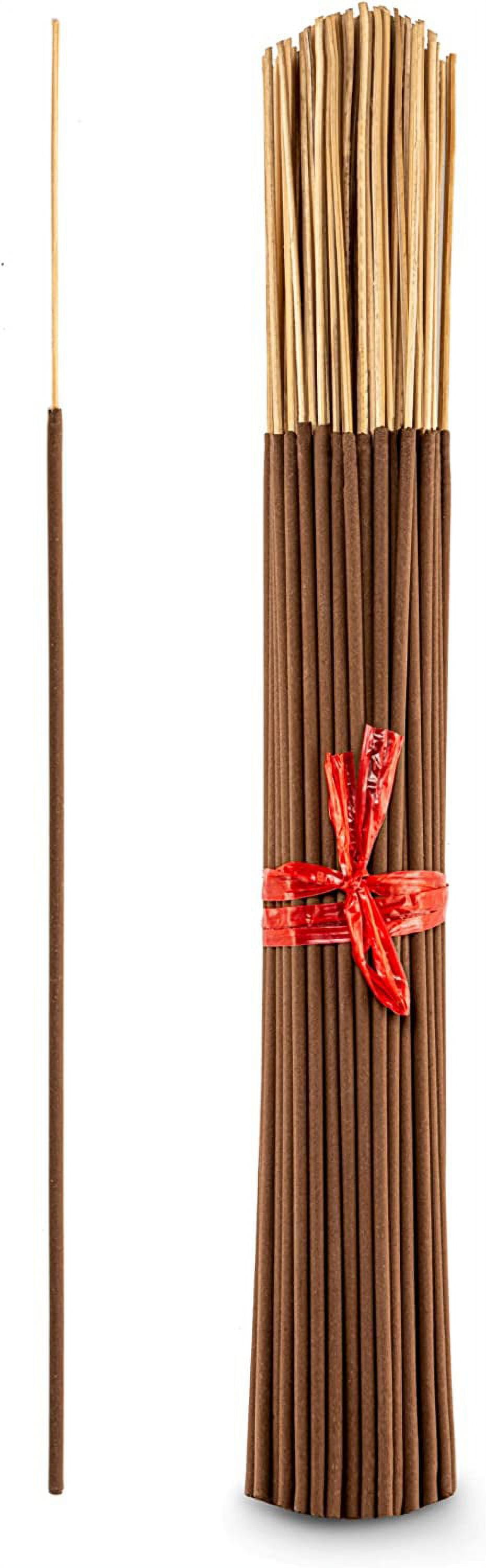 100 Unscented Incense Sticks 11" - 100% Natural Joss and Bamboo Punk ...